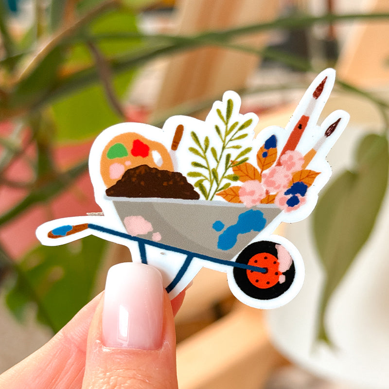 MEIN AQUARELL GARTEN Sticker Friends – May & Berry